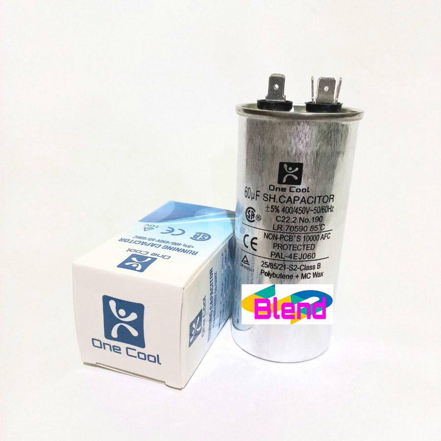 Jual Kapasitor AC 60 uf/Capacitor AC 60 Mikro/Kapacitor 60 Micro | Shopee Indonesia
