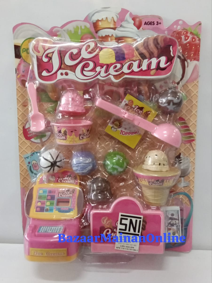 Jual Mainan Ice Cream–500B - Bahan Plastik – SNI | Shopee Indonesia