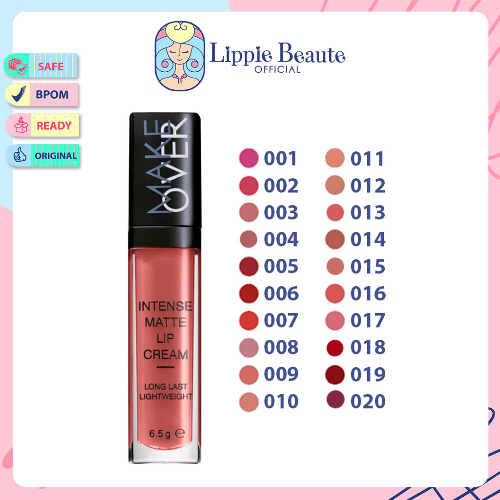 Jual MAKE OVER - Intense Matte Lip Cream | Shopee Indonesia