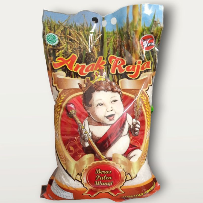Jual Beras Anak Raja Pulen Wangi 5kg | Shopee Indonesia