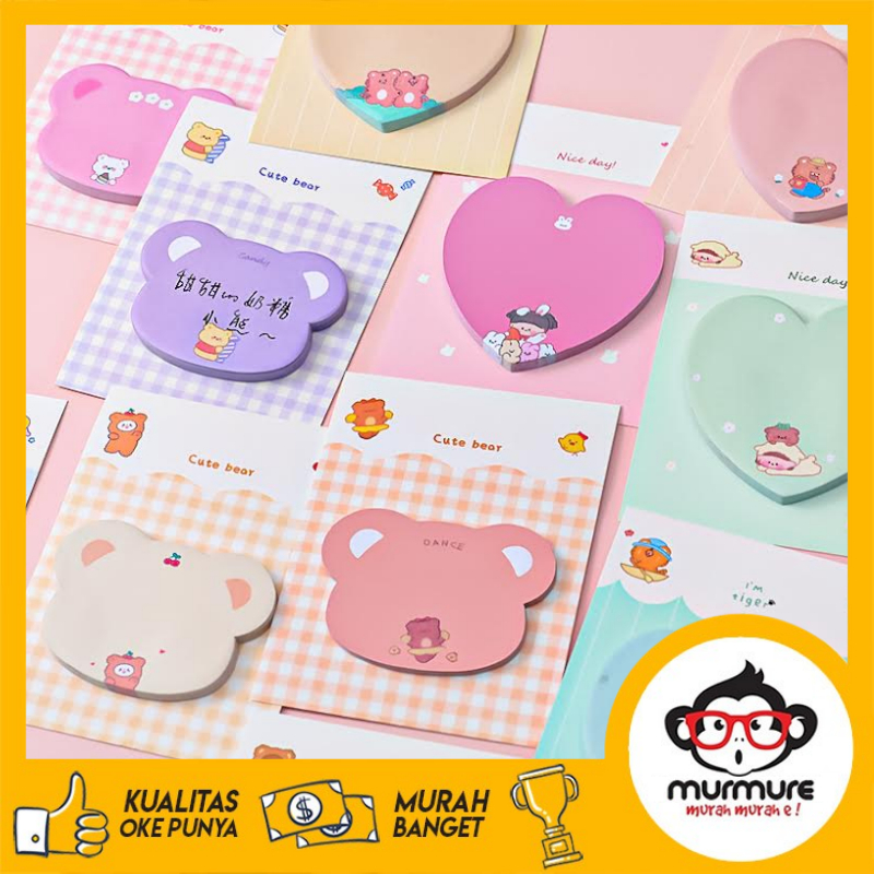 Jual MURMURE I STICKY NOTE / MEMO STICK / NOTES KERTAS TEMPEL CUTE LUCU ...