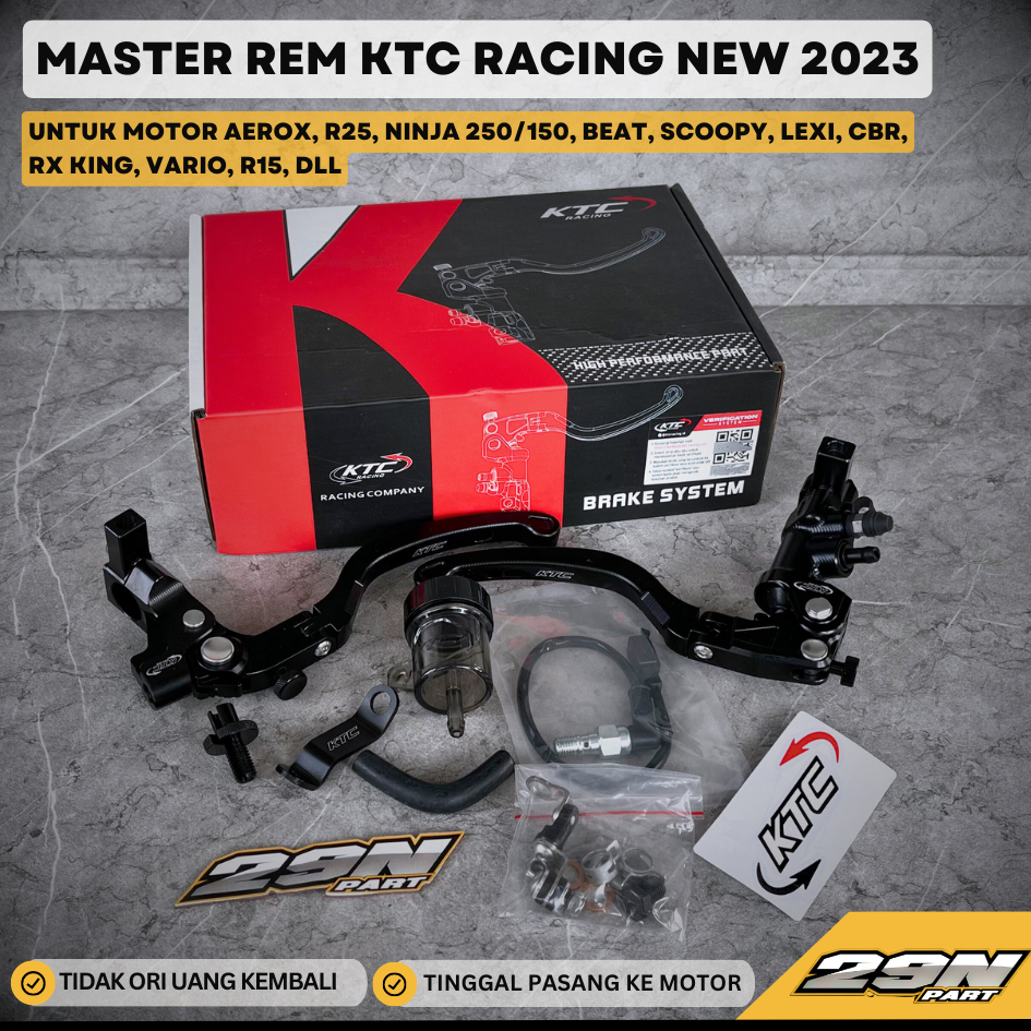 Jual MASTER REM RACING PLUS KOPLING UNIVERSAL ORIGINAL KTC NEW SET 14MM | Shopee Indonesia