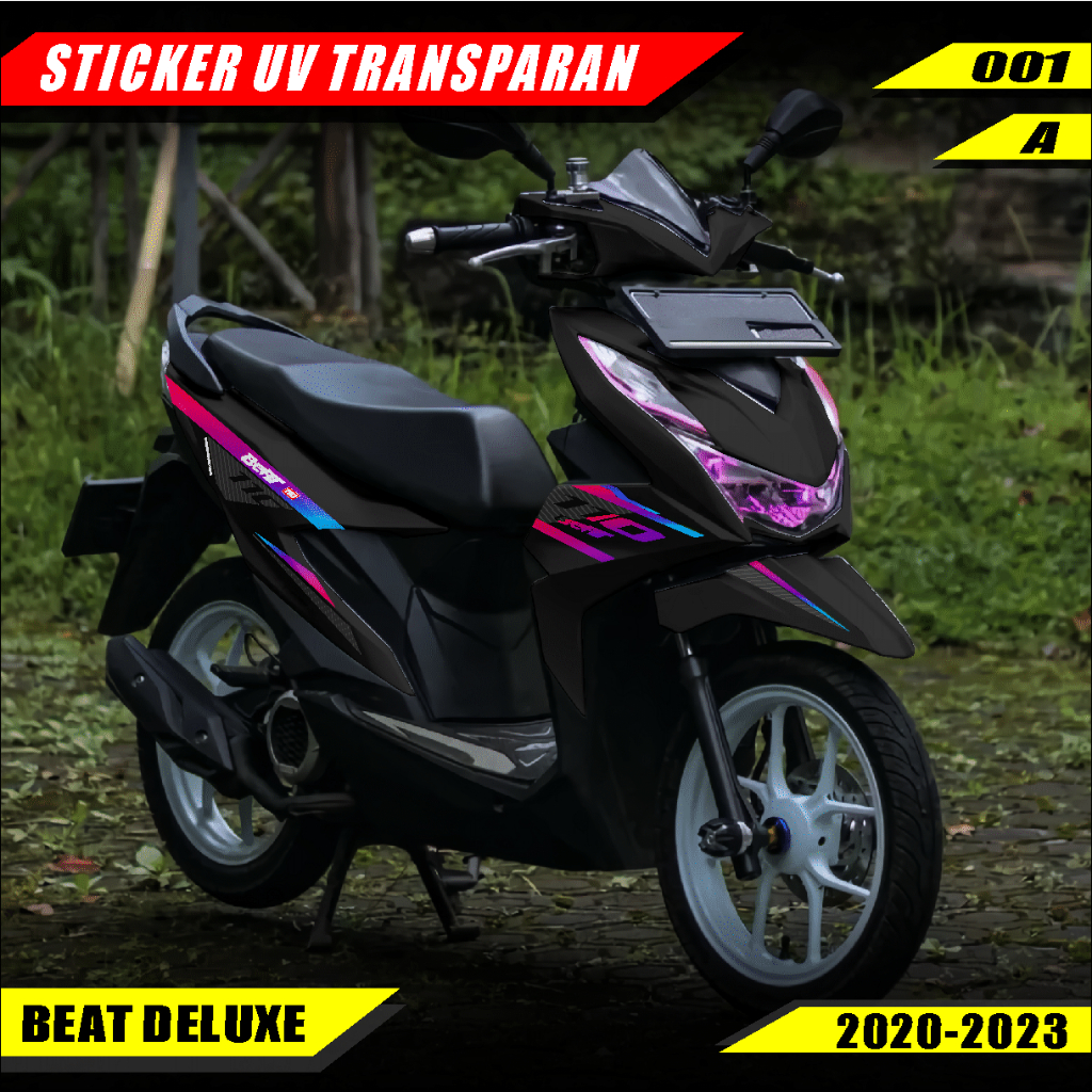 Jual STRIPING TRANSPARAN BEAT DELUXE 2020-2023 VARIASI LIST MOTOR ...