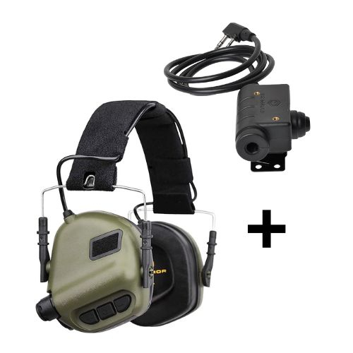 Jual Opsmen Earmor M32 M11 M12 M51 / Headset Earmor - one set packing ...
