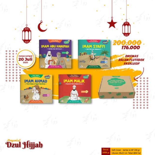 Jual BUKU ANAK Kisah Teladan Empat Imam Mazhab ( 4 IMAM MAZHAB ... Jual BUKU ANAK Kisah Teladan Empat Imam Mazhab ( 4 IMAM MAZHAB ...