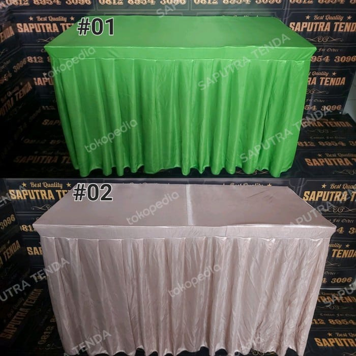 Jual Taplak Meja Kotak atau Taplak Meja Kantor, Cover Meja Kotak atau ...