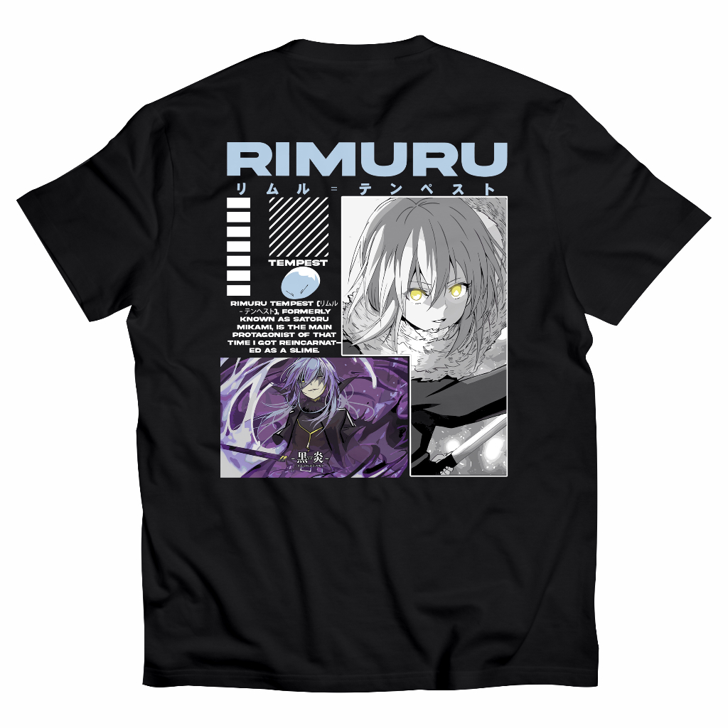 Jual Kaos Anime Rimuru Rimuru Tempest 02RT- T-Shirt Anime - Kaos Anime ...