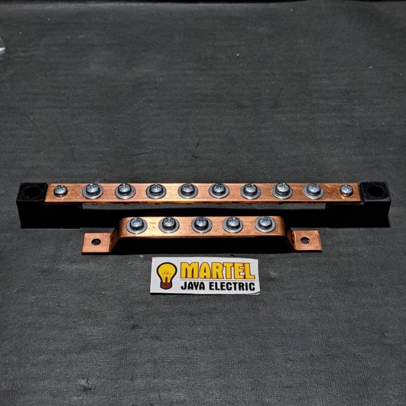 Jual Nol arde terminal busbar + nol ground + isolator 20cm | Shopee ...