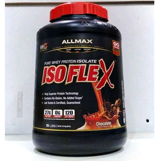 Jual ALLMAX ISOFLEX Whey Isolate 5 lbs - WPI 90 95 ISO FLEX 5lb ...