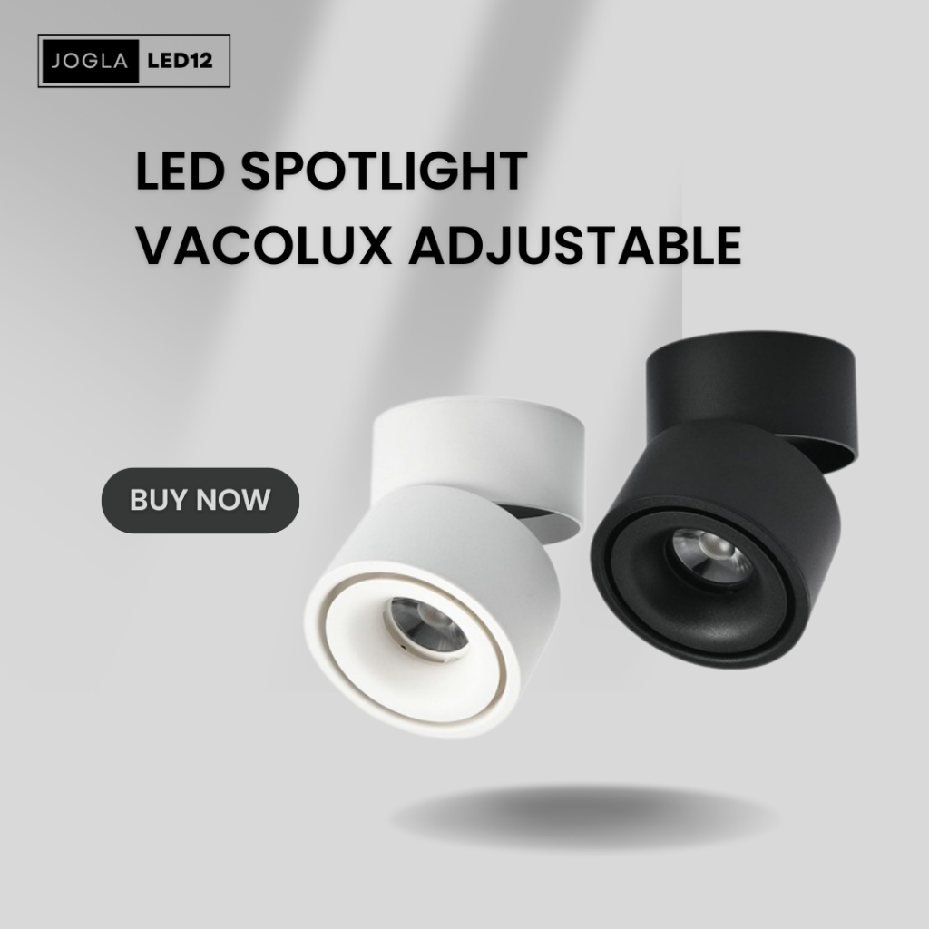 Jual Lampu LED Spotlight / Downlight Spotlight Adjustable 12W 3000K ...