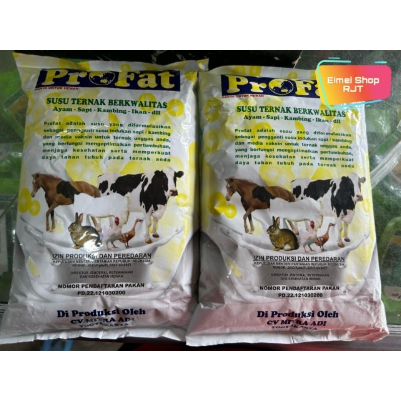Jual PROFAT 1KG Pengganti susu indukan Hewan ternak sapi,kuda,kambing ...