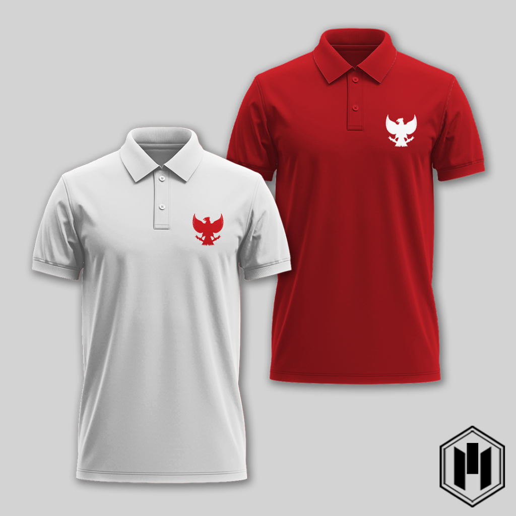 Jual Polo Shirt Garuda Indonesia 17 Agustus 1945 17an Agustusan HUT RI ...