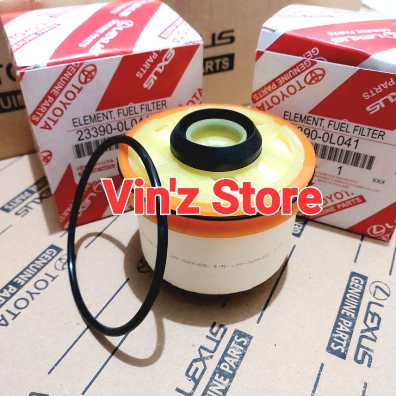 Jual ELEMENT FUEL FILTER SOLAR INNOVA FORTUNER HILUX HIACE DIESEL ...