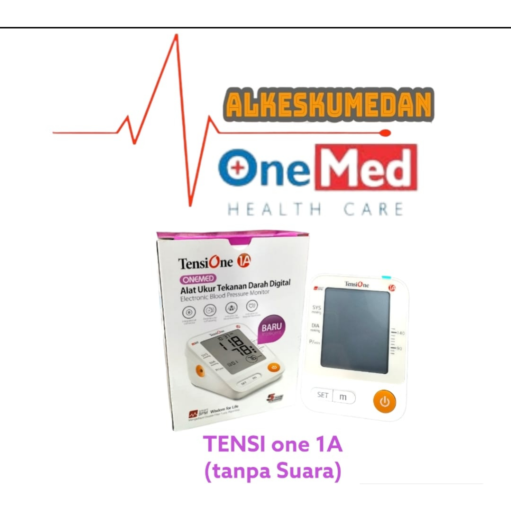 Jual Tensimeter Digital Onemed TensiOne 1A Tanpa Suara (Termasuk ...