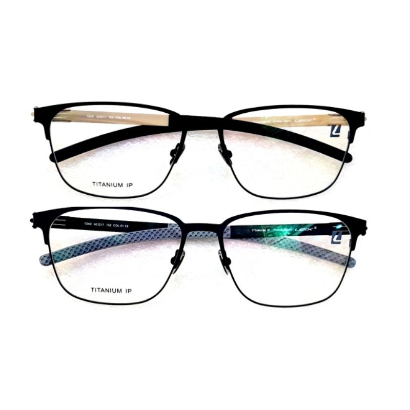 Jual FRAME KACAMATA LEIX LX1240 60-17-152 Big Size Titanium IP Original ...