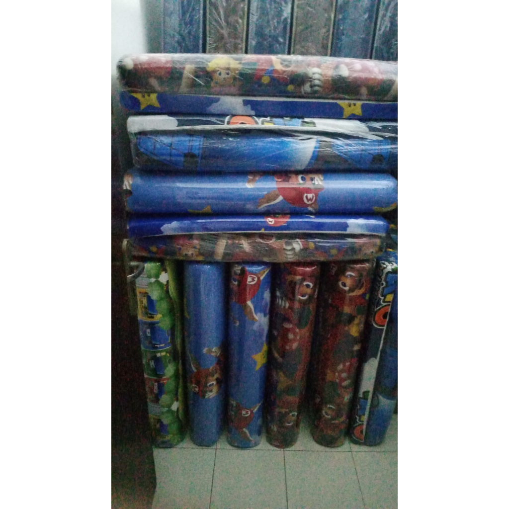 Jual Matras Camping Kasur Lipat busa murah 90X180X5 CM | Shopee Indonesia