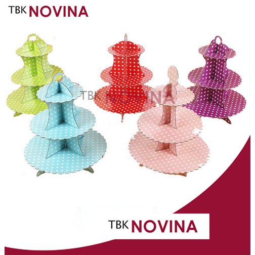 Jual CUPCAKE STAND 3 TIER / TEMPAT CUPCAKE 3 TINGKAT | Shopee Indonesia