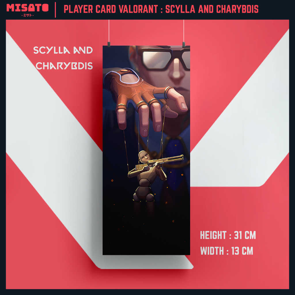 Jual Poster Player Card Valorant : Chamber | Shopee Indonesia