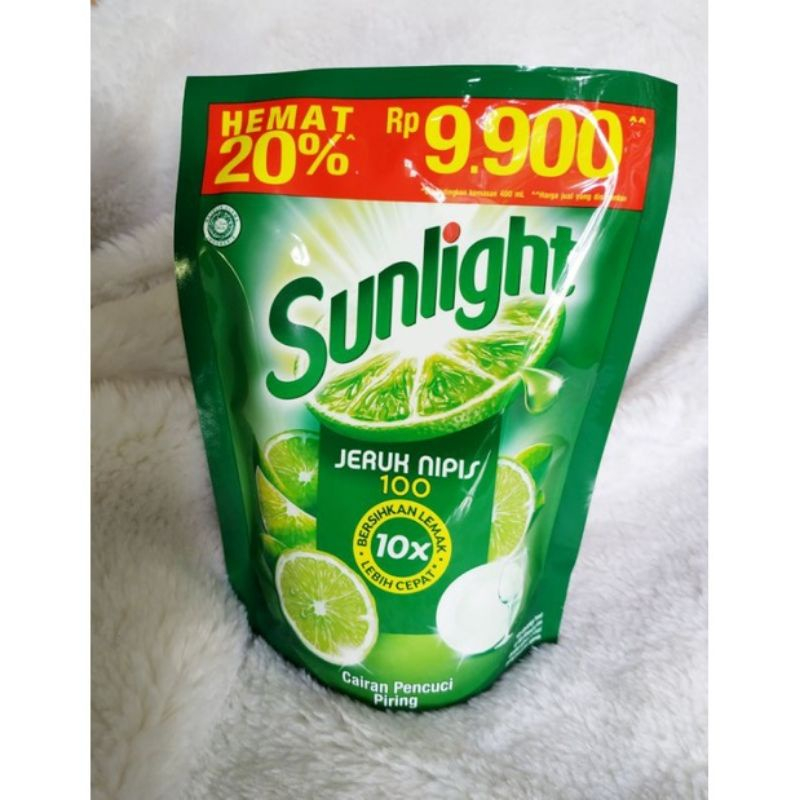 Jual Sunlight Sabun Cuci Piring Lime 420ml murah (khusus instan gojek grab) | Shopee Indonesia