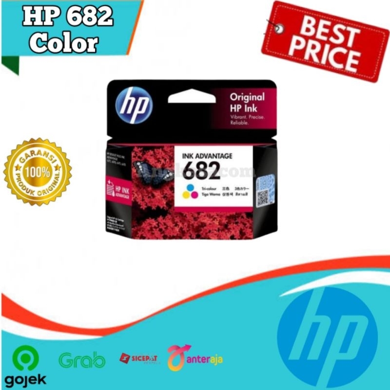 Jual Tinta HP 682 Color Original Ink Advantage Cartridge | Shopee Indonesia