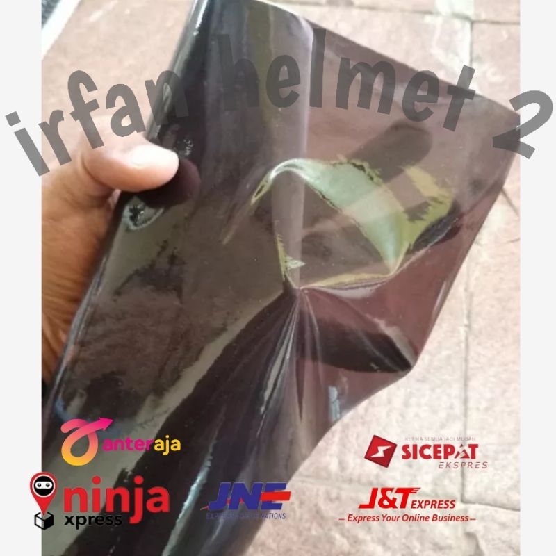 Jual sticker skotlet hitam transparan per 1 meter / 50cm scotlet transparan Lebar 45cm | Shopee ...