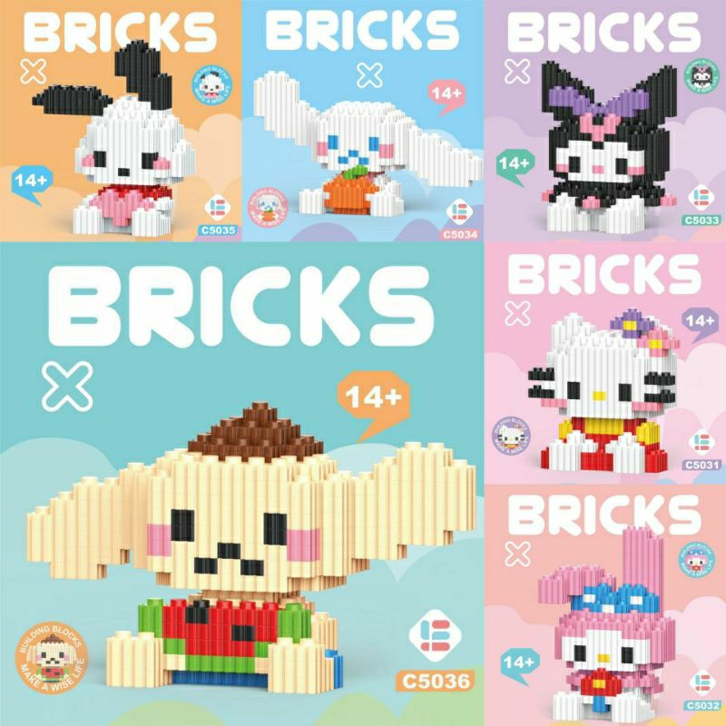 Jual Nano Block Mainan Balok Building Block Nano Blok Nano Bricks Balok Susun Mainan Edukasi DIY ...