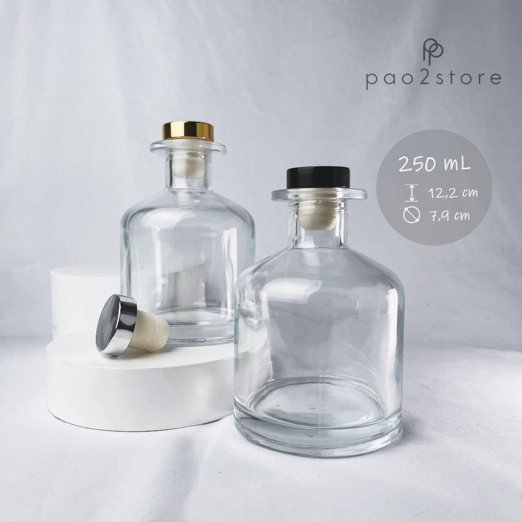 Jual Botol Reed Diffuser 250ml Besar - Vas / Belly Pot - Kaca Tebal ...