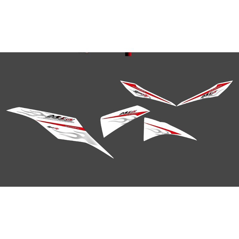 Jual STIKER STRIPING TRANSPARAN API MIO M3 SPORTY STRIPING CUSTOM MIO ...