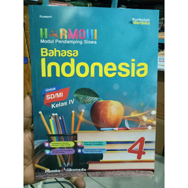 Jual HARMONI Bahasa Indonesia untuk Siswa SD / MI Kelas 4 Modul Pendamping Siswa Kurikulum ...