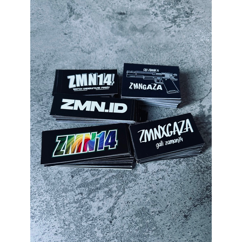 Jual stiker zmn14/gaza14 | Shopee Indonesia
