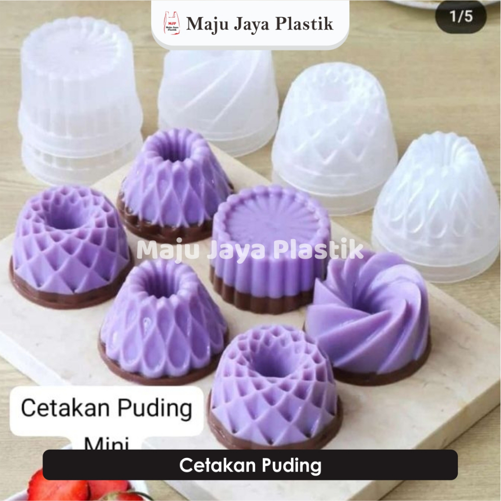 Jual Cetakan Puding Agar Pudding Plastik Aneka Motif Loyang Ager ...