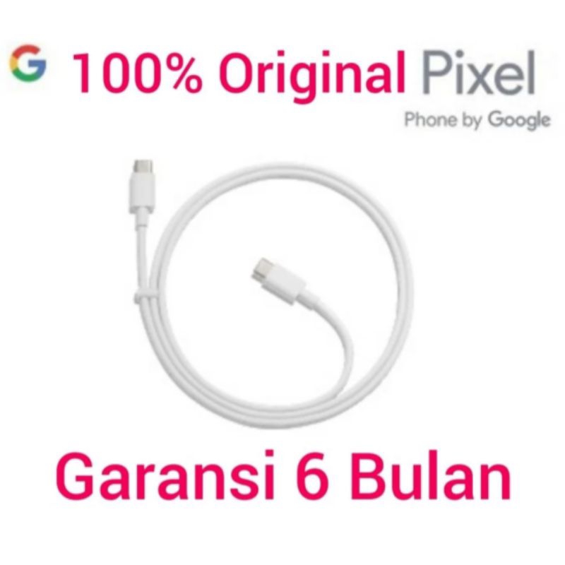 Jual Google Cable Data Kabel Google 7 6 5 4 3 2 Cable C to C Original ...