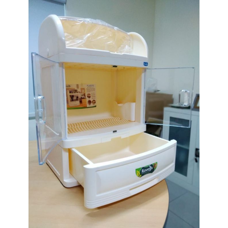 Jual Rovega Rak Piring Pladys Premium Dish Cabinet DCB2568 RAK PIRING ...