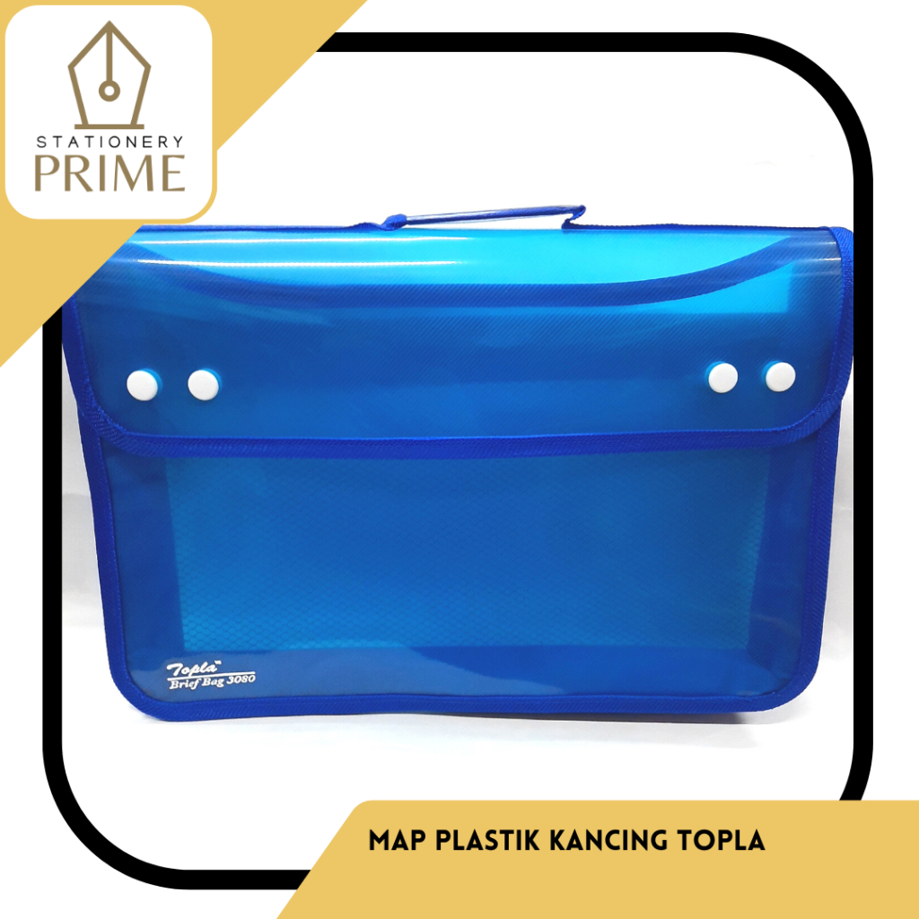 Jual Map Plastik Kancing / Map Tenteng Topla | Shopee Indonesia