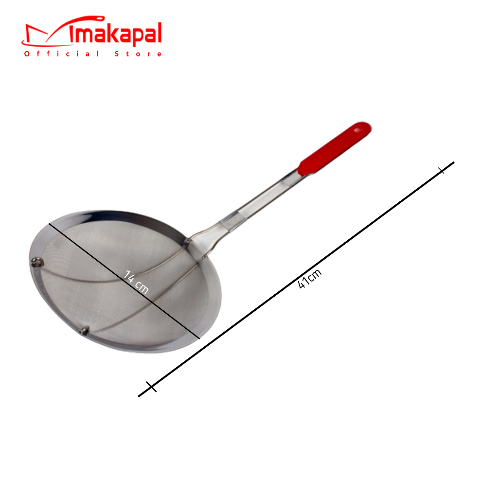 Jual Saringan Minyak /Saringan Halus/Saringan Gorengan Gagang Panjang ...