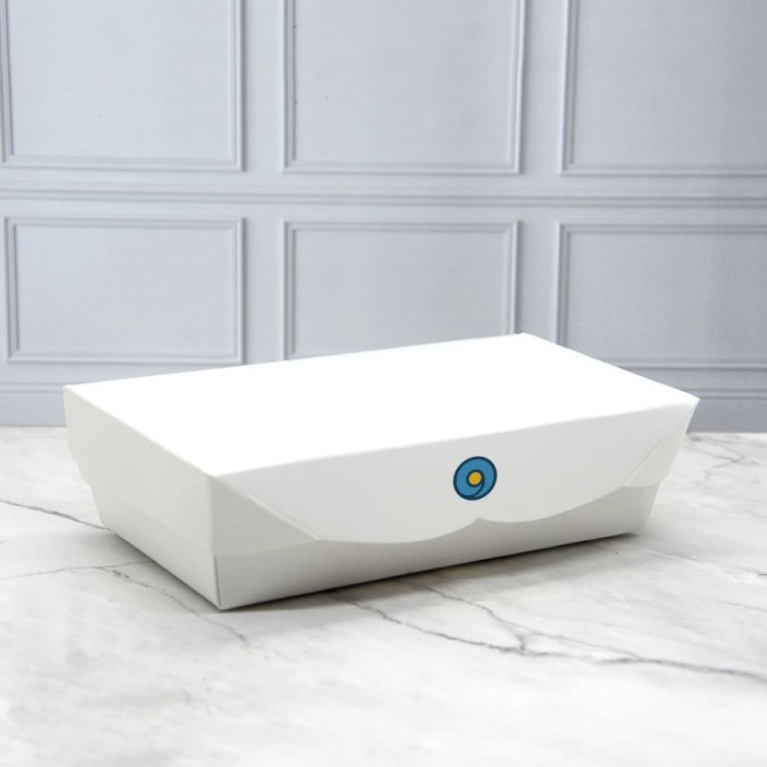 Jual Kotak Nasi Kertas Pape Lunch Box Merk Tab One Eco Ukuran M L 25 ...