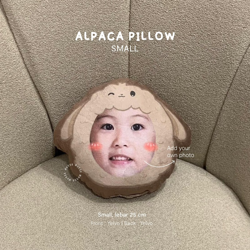 Jual NOTTE - Bantal Boneka Alpaca Series (Part 1) Custom Muka Kpop ...