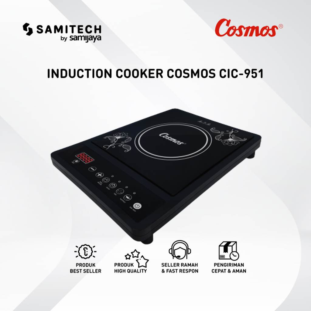 Jual KOMPOR INDUKSI - KOMPOR LISTRIK COSMOS CIC-951 / CIC 951 FREE STEAM POT BERGARANSI | Shopee ...