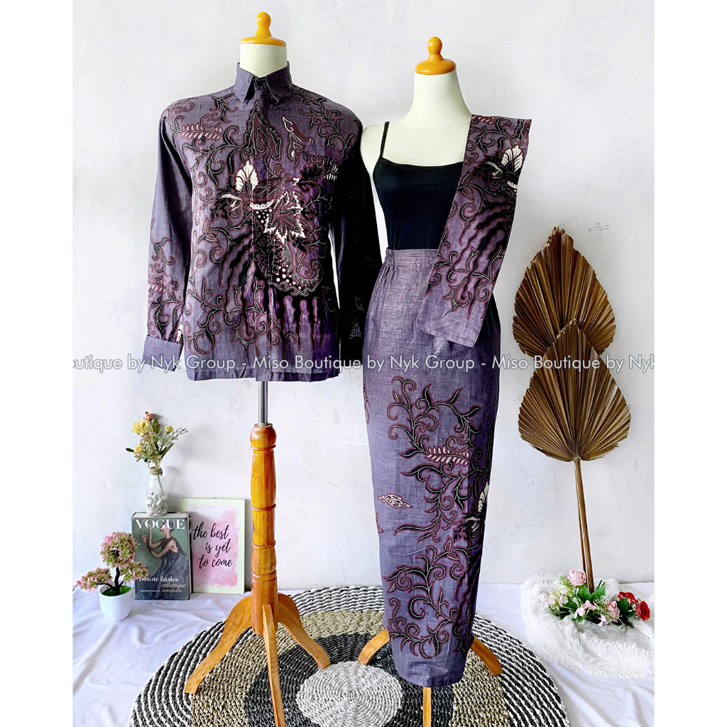 Jual MISO BUTIK - Batik Couple Kemeja Pria dan Rok JELITA Baju Couple ...