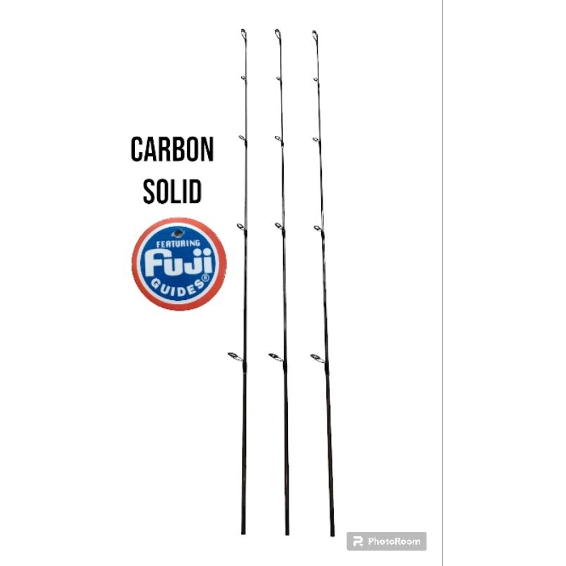 Jual Ujung Joran Carbon Solid 562 8-17lbs Kenzi / Daido / Lizard Full ...