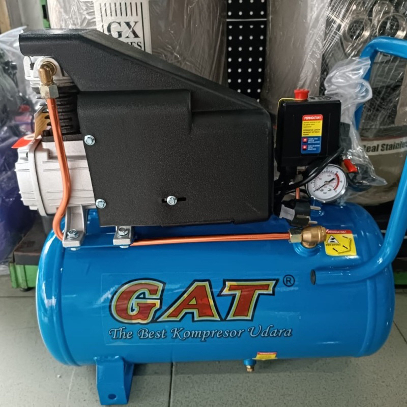 Jual Kompresor 1 HP Tabung 24 Liter GAT 15-24 / Kompresor Listrik 550 ...