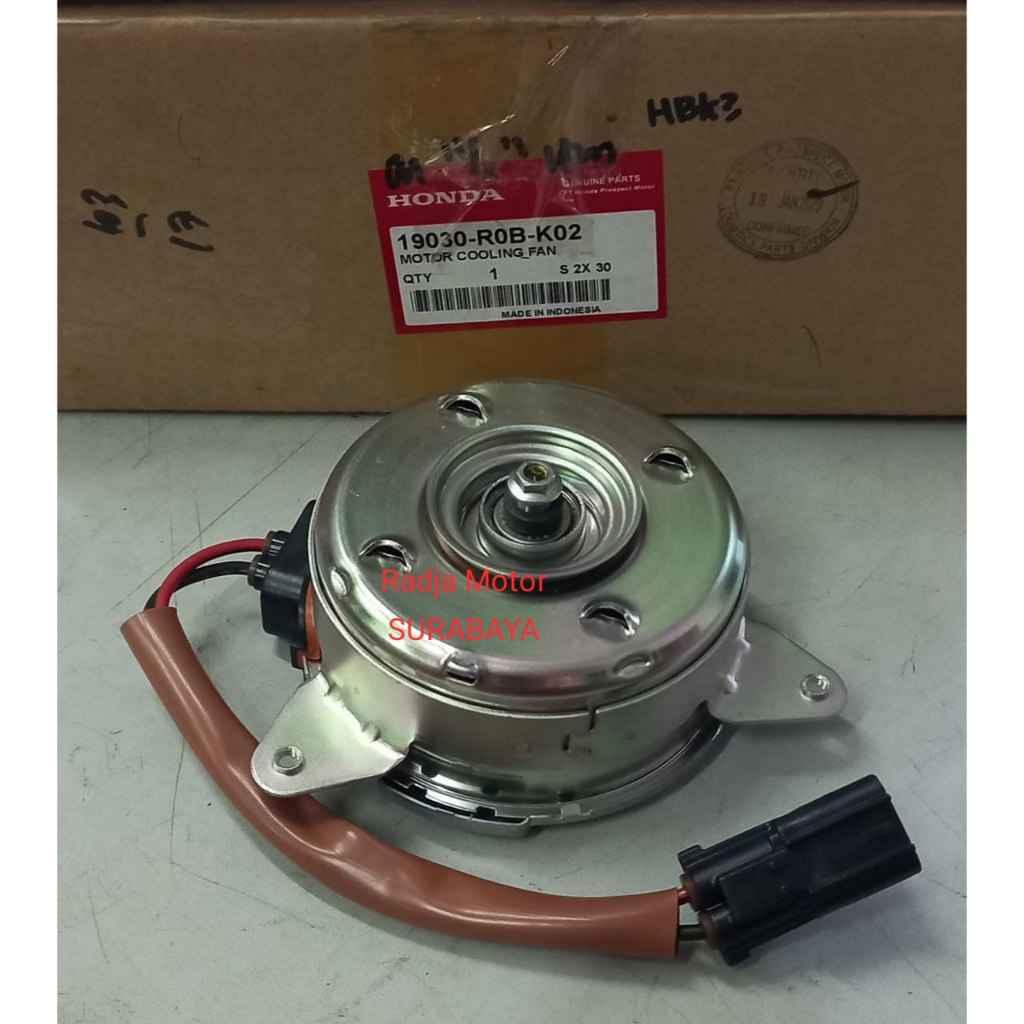 Jual Motor Fan Radiator Brio 2012 2013 2014 2015 2016 2017 2018 2019 ...