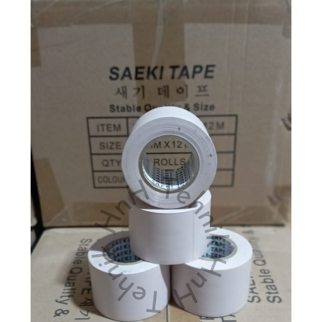 Jual DUCT TAPE LEM / LAKBAN / ISOLASI AC MEREK SAEKI | 12M | Shopee ...