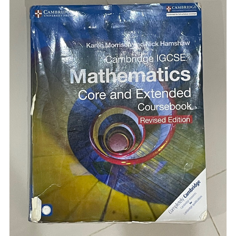 Jual Buku CAMBRIDGE MATHEMATICS CORE AND EXTENDED COURSEBOOK | Shopee ...