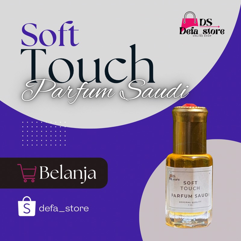 Jual soft touch parfum Roll 6 mili Original saudi By surrati bibit ...