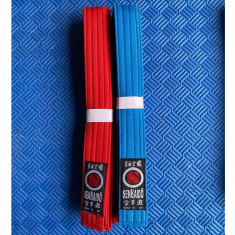 Jual sabuk pertandingan karate pemula merek senkaido | Shopee Indonesia