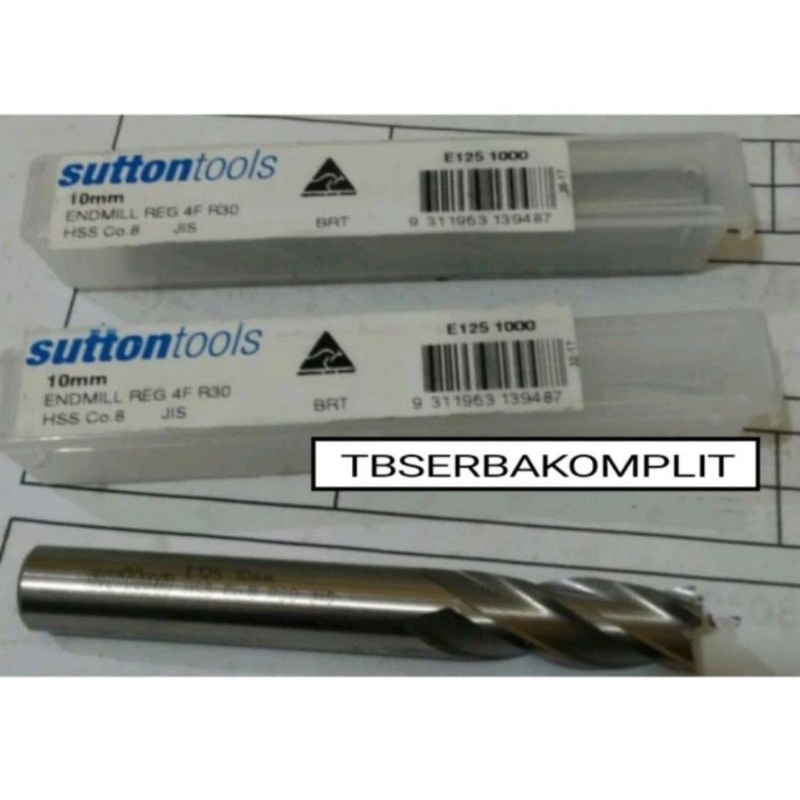 Jual Matabor Endmill HSS-Co Sutton Australia 4F Size 1.5mm 2mm 2.5mm 3mm 3.5mm 4mm 4.5mm 5mm 5 ...