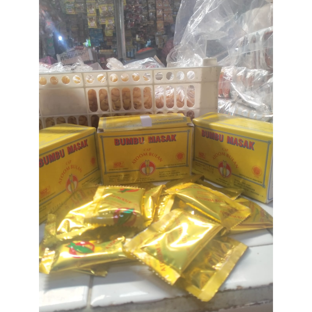 Jual BUMBU ATOM BULAN KEMASAN KECIL ISI 7 GRAM | Shopee Indonesia