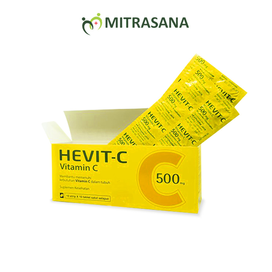 Jual Hevit-C 1000 Mg 500 Mg - 1 Strip x 10 Tablet- Membantu Memenuhi ...