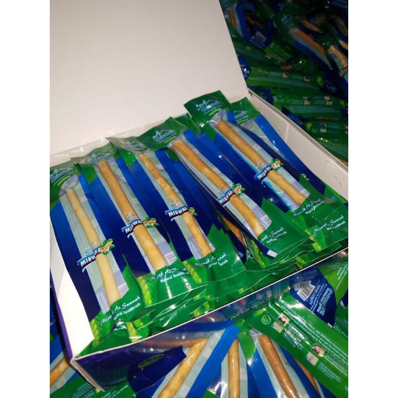Jual siwak miswak as sunnah/siwak rak al muslim/siwak miswak/al najam ...